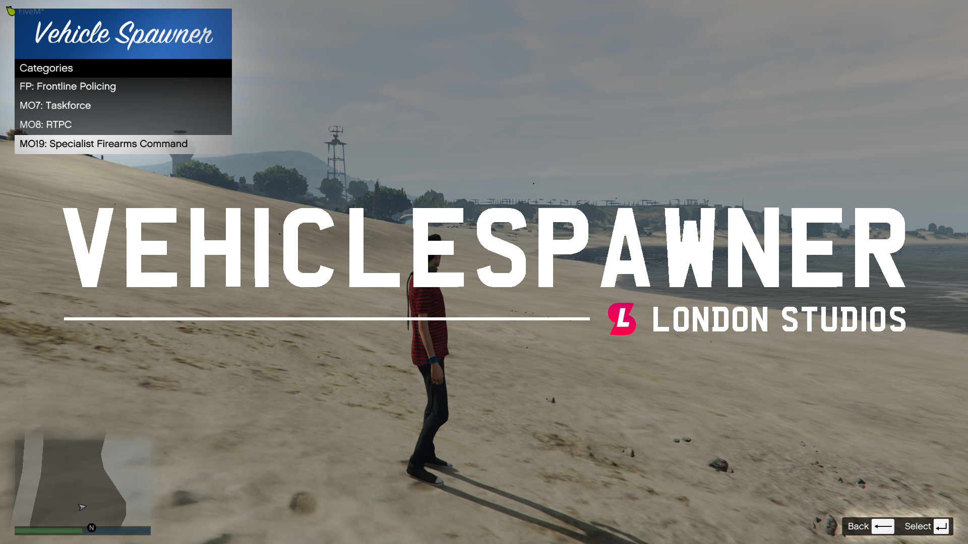 Vehicle Spawner Menu FiveMods